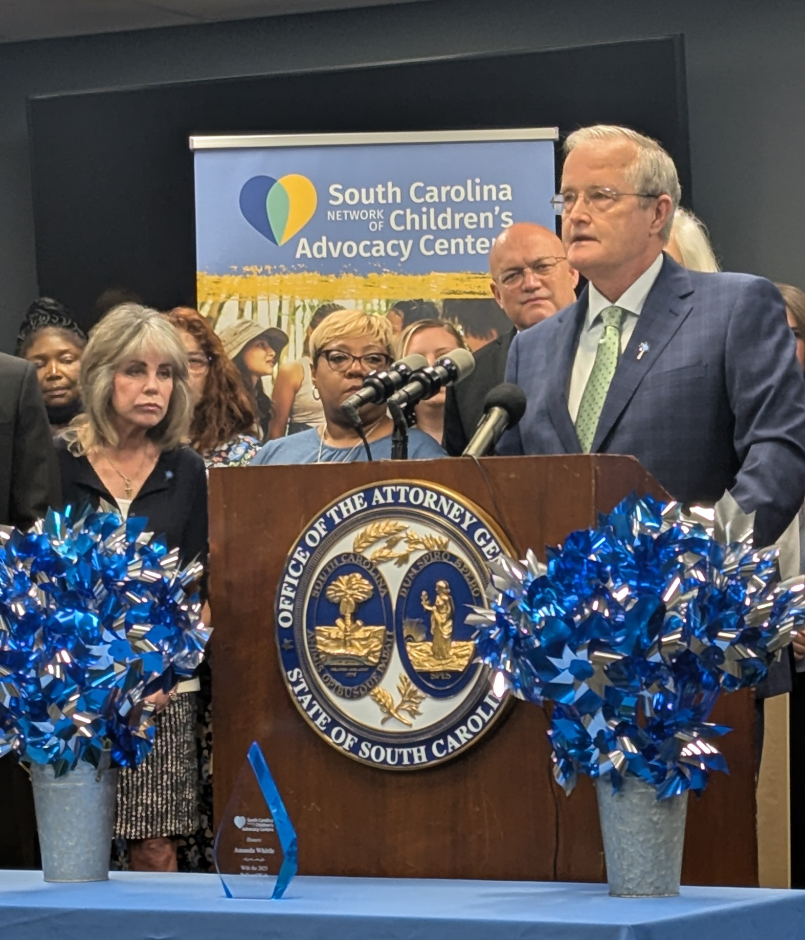 14th Annual Children’s Advocacy Center Day Press Conference - SCNCAC